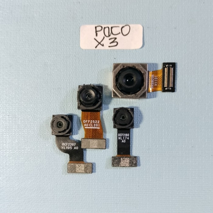Jual Kamera belakang poco x3 nfc Kamera poco X3 pro original copotan ...