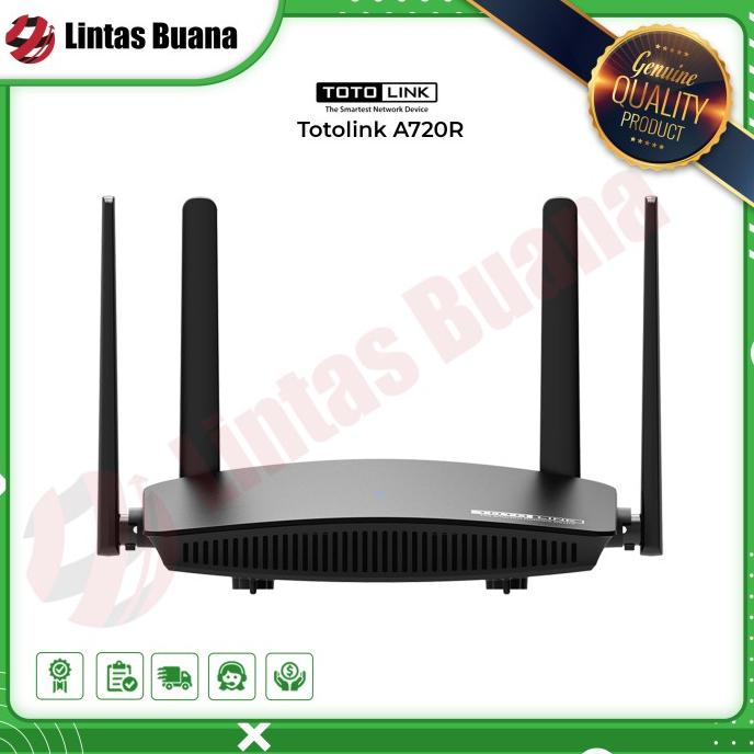Jual TOTOLINK A720R MINI WIRELESS ROUTER AC1200 DUALBAND TOTOLINK A720R ...