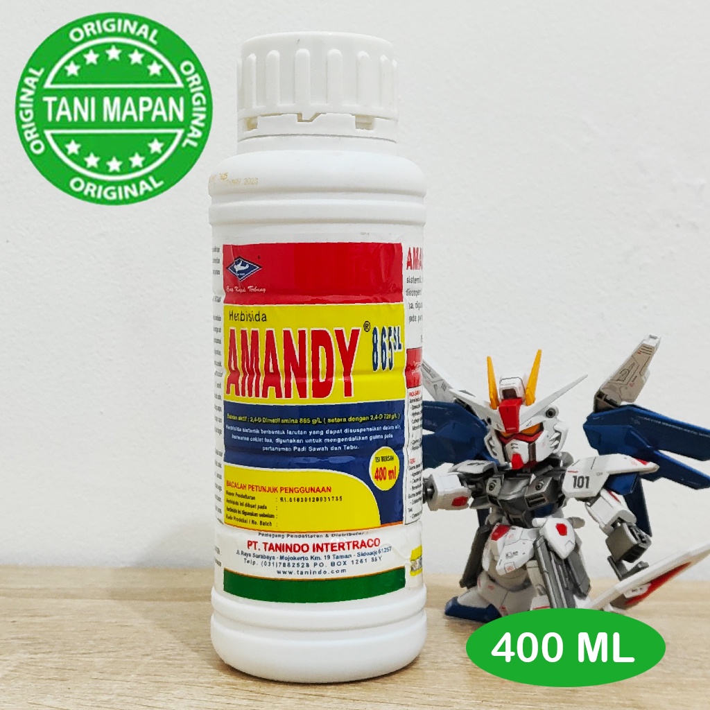 Jual Herbisida - AMANDY 865 SL - 400ML (Dimetil Amina 865 g/l) | Shopee ...