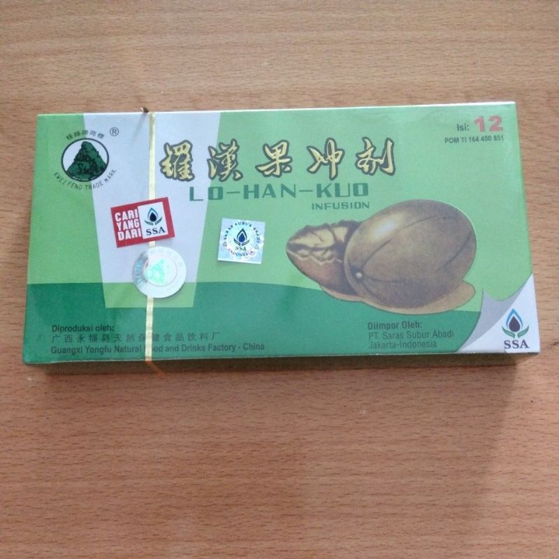 Jual LO HAN KUO INFUSION/MEMBANTU MEREDAKAN GEJALA PANAS DALAM YANG ...
