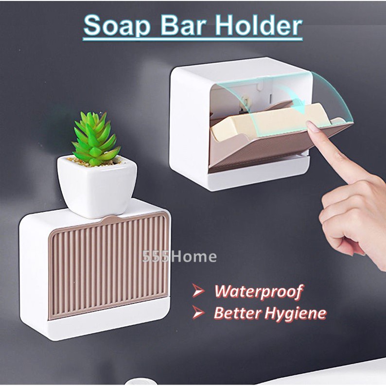 Jual Tempat Sabun Tempel Dinding Kotak Wadah Sabun Batang Hotel ...