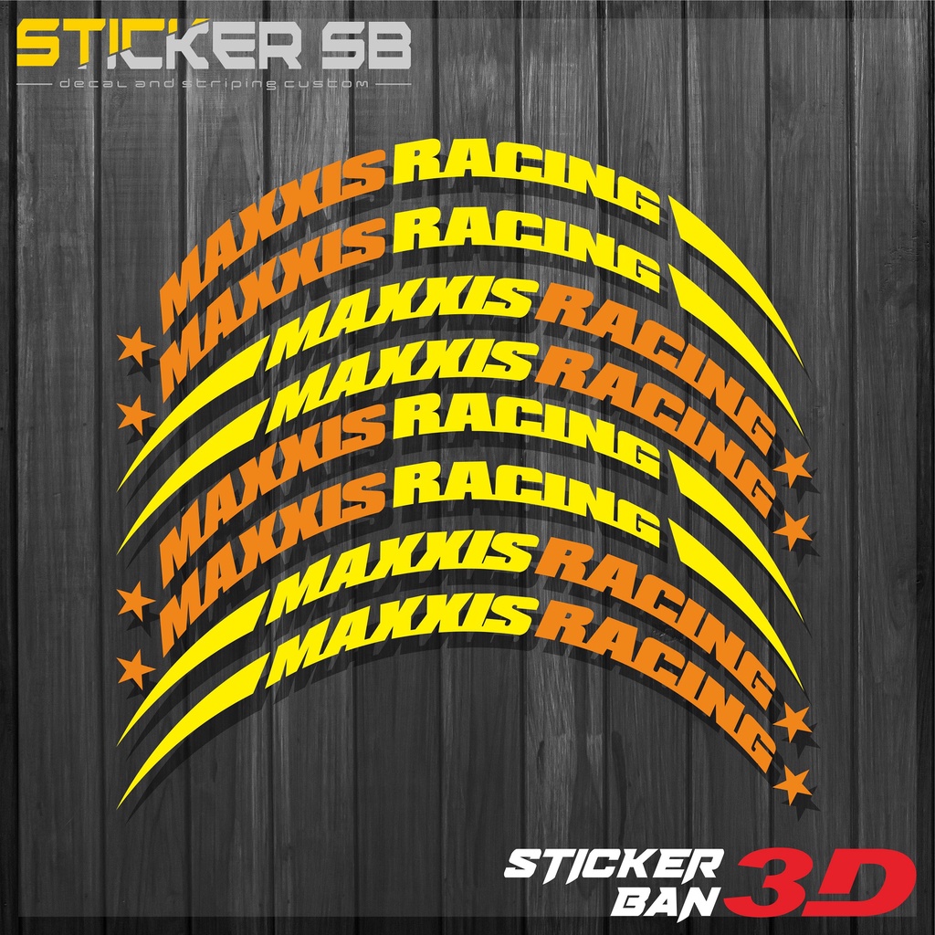 Jual Stiker Ban - Stiker Tire Bomb / Stiker Font Ban sticker ban 3D ...