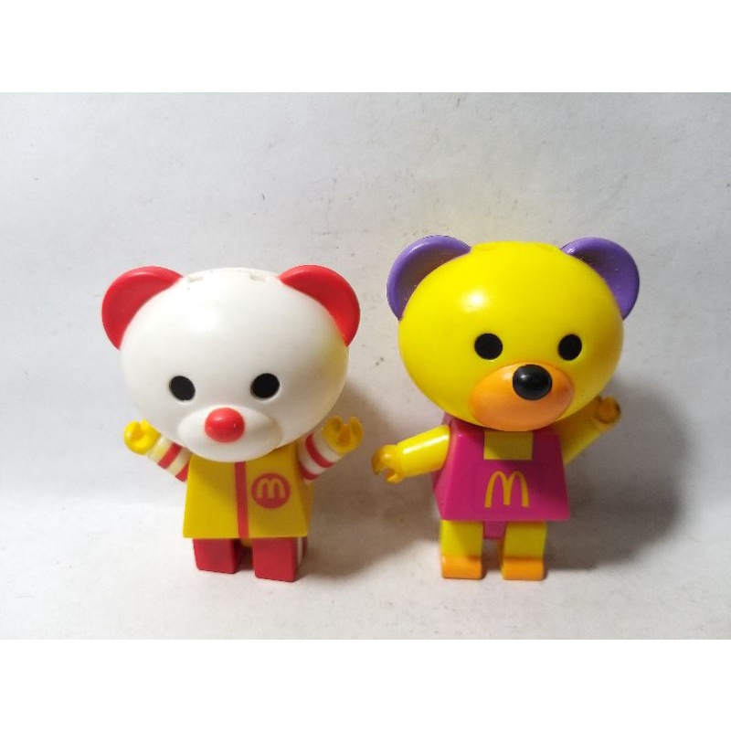 Jual Blocks Bricks Maskot Beruang Ronald Birdie Bear Happy Meal Mcd Mcdonalds Mascot Block Brick ...