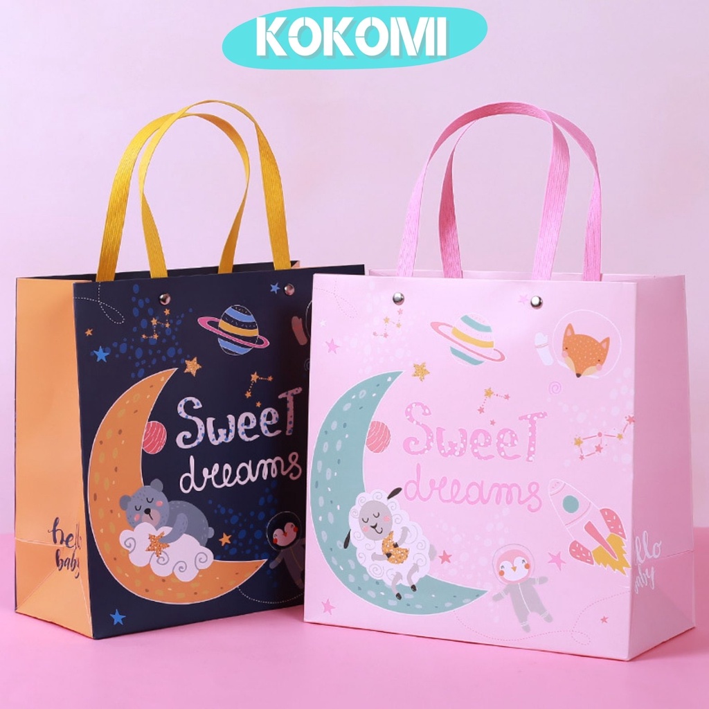 Jual KOKOMI Paper Bag Ulang Tahun Anak Paper Bag Kado Hadiah Ultah ...