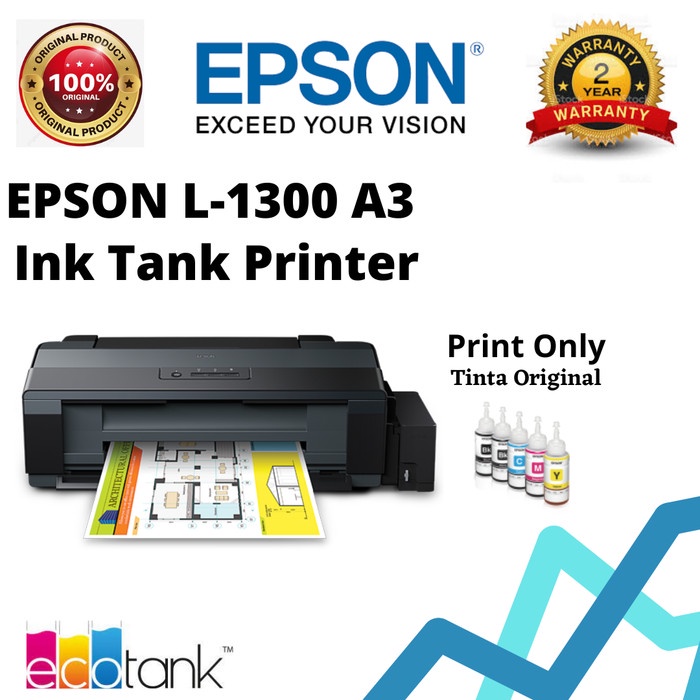 Jual Pij Epson L1300 A3 Ink Tank Printer | Shopee Indonesia