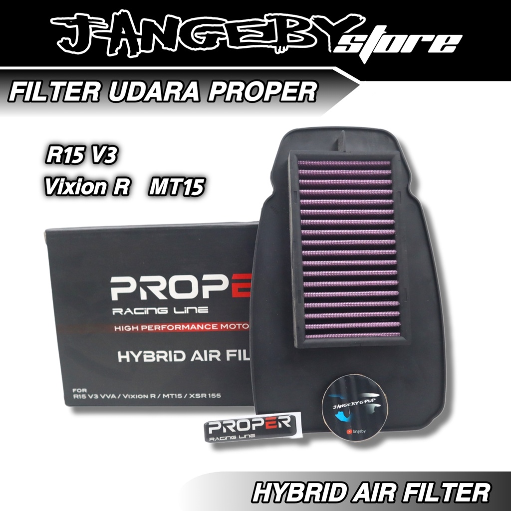Jual Filter Udara R15 VVA V3 Vixion R MT15 XSR 155 PROPER RACING LINE ...
