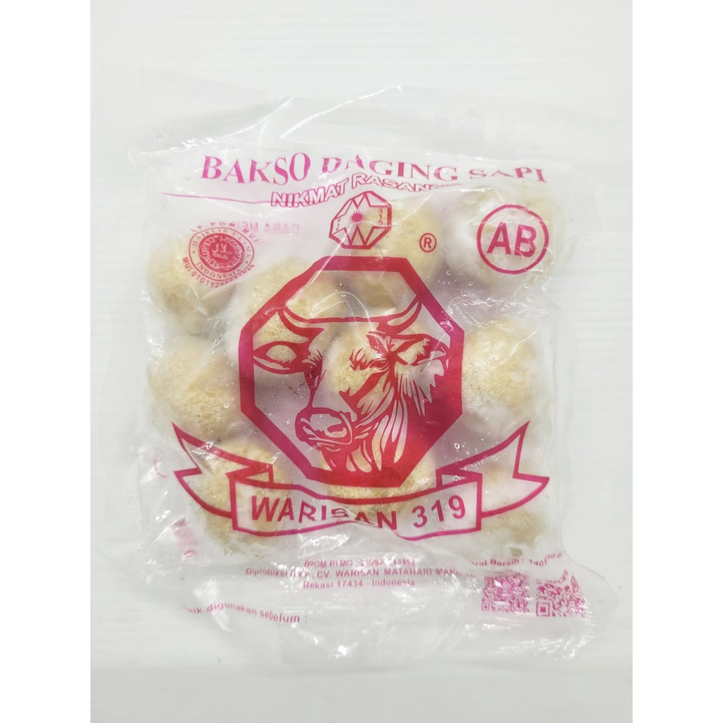 Jual BAKSO SAPI WARISAN 319 AB ISI 10 PCS | Shopee Indonesia