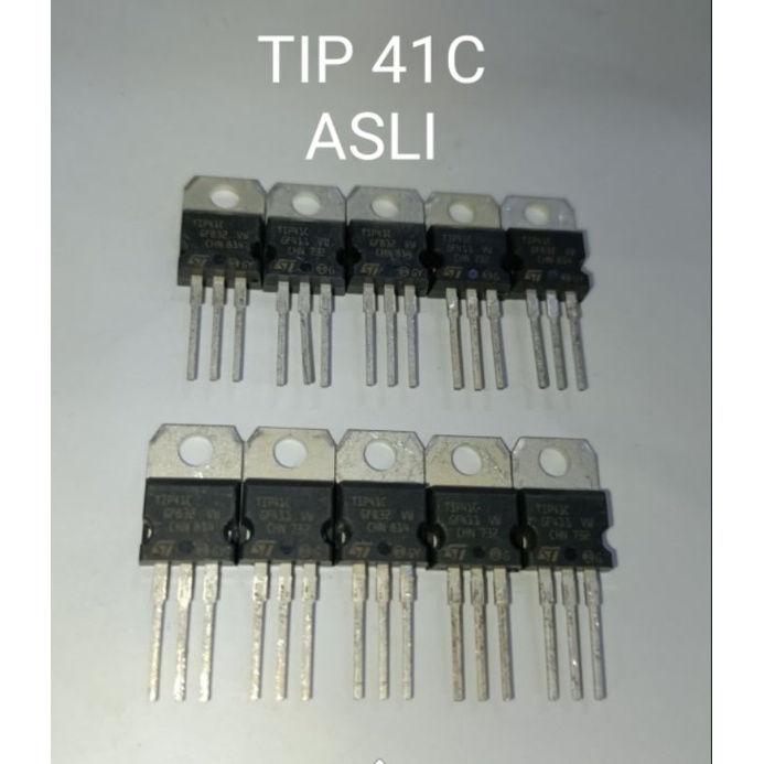 Jual Transistor Tip41c Asli Sesuai Gambar Kualitas Bagus