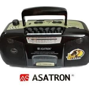Jual Radio Jadul Asatron Cr 1568 Radio Tape/ Radio Kaset Usb Mp3 Mmc ...