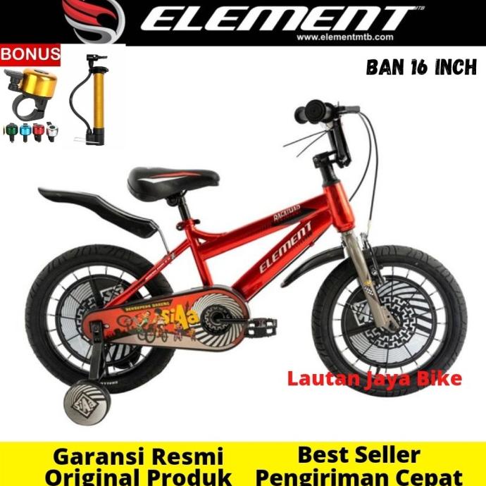 Jual Sepeda Anak Bmx 16 Inch Element Rafatar #Original | Shopee Indonesia