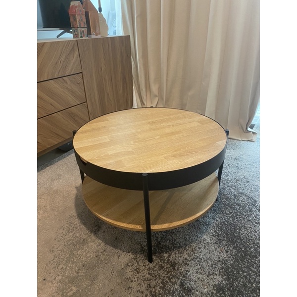 Jual [Preloved] Informa Coffee Table Round 75cm | Shopee Indonesia