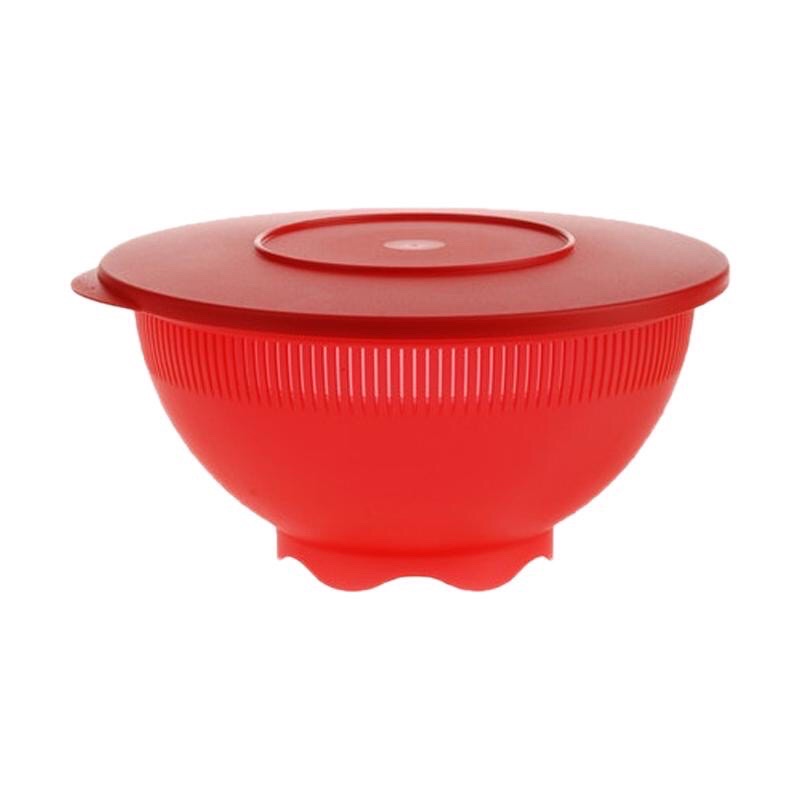 Jual LEMARI GHAEL // NEW TUPPERWARE COLANDER RED | Shopee Indonesia