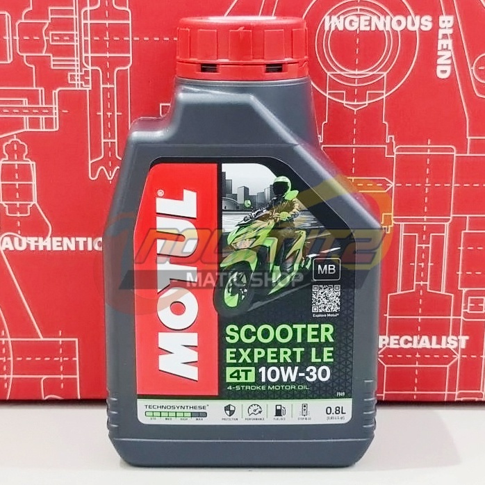 Jual Oli Motor Motul Scooter Expert LE 10W-30 800ml Beat Vario Scoopy ...