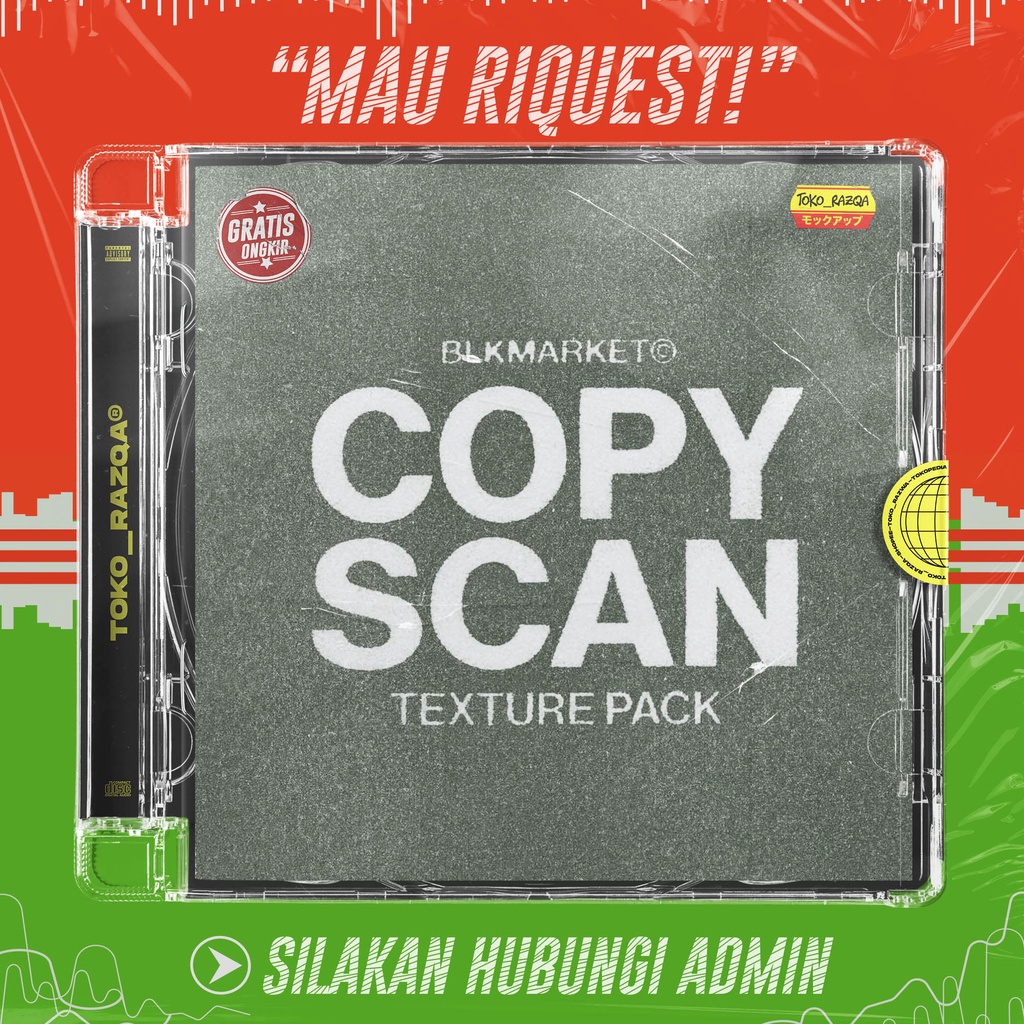 Jual Blkmarket - CopyScan Textures | Shopee Indonesia