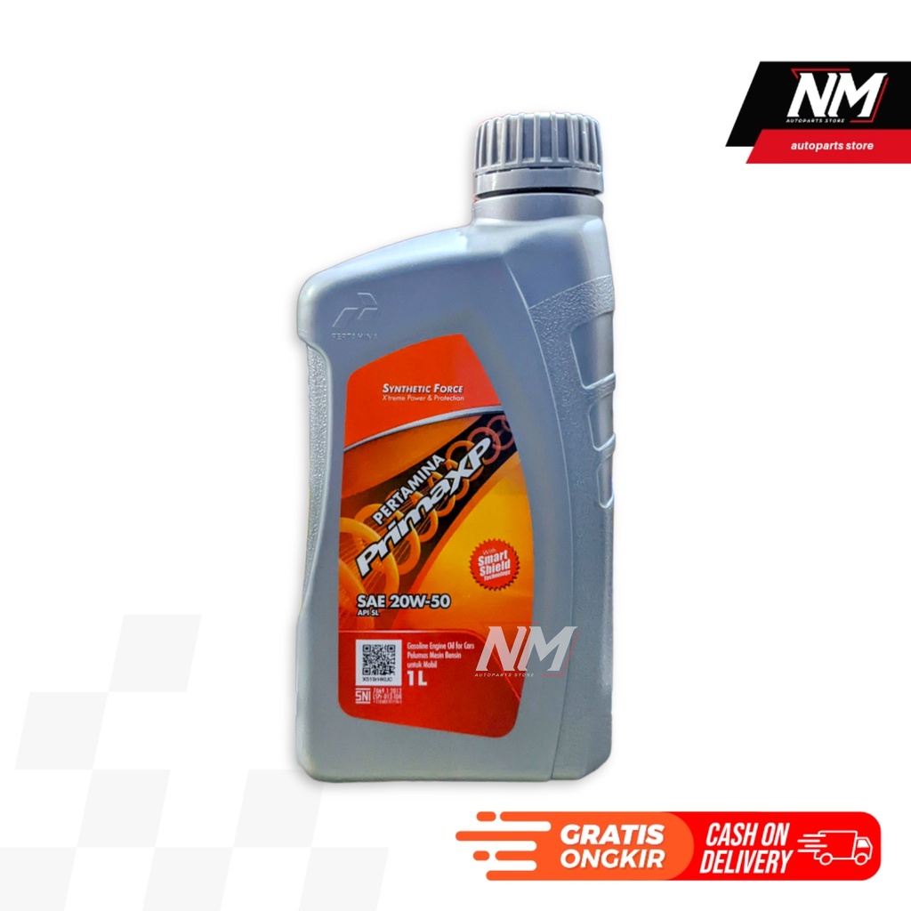 Jual Oli Prima XP 1000 ml Pelumas Mesin Bensin Mobil Pertamina | Shopee ...