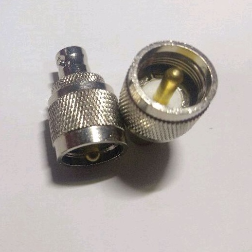 Jual Konektor BNC Female to PL Male Gold Plated / Sambungan antena ht rig | Shopee Indonesia