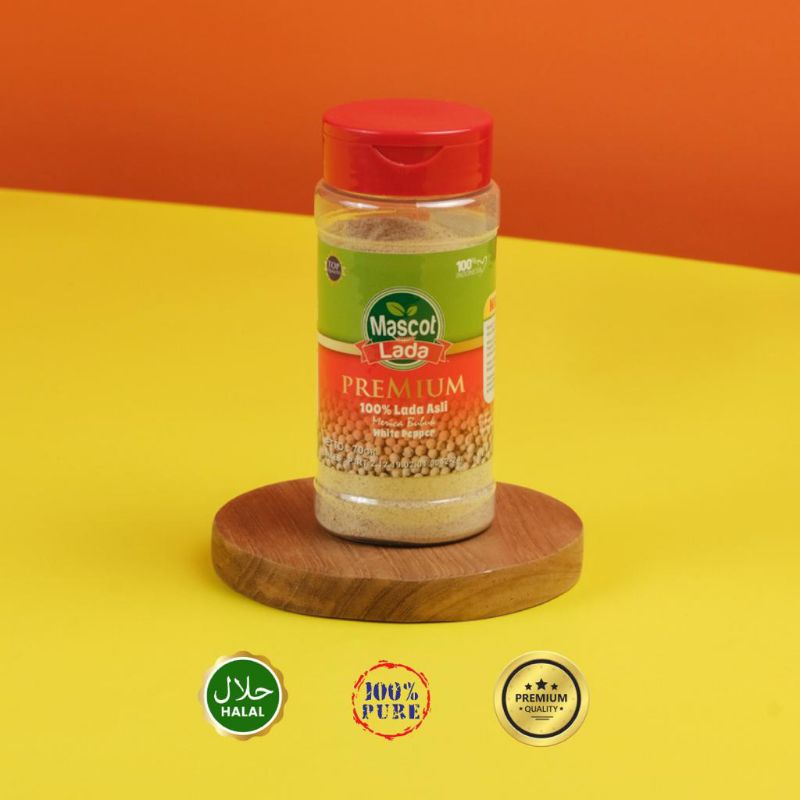 Jual LADA PUTIH BUBUK BOTOL 70 GRAM ASLI KHAS BANGKA MUNTOK MOQ 12 ...