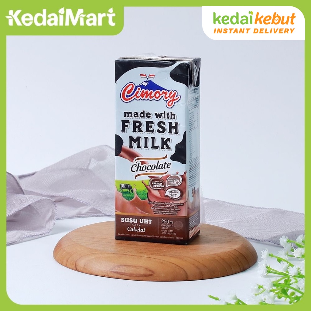 Jual Cimory UHT Fresh Milk Chocolate 250 Ml | Shopee Indonesia