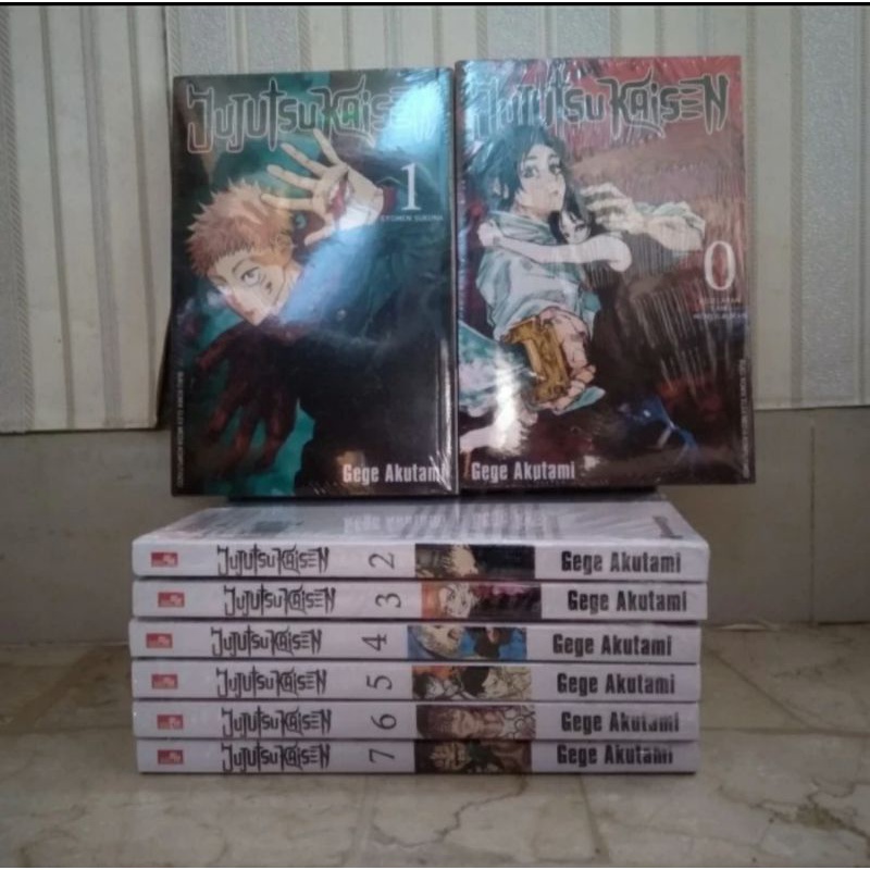 Jual Komik Jujutsu Kaisen Set 0-7 | Shopee Indonesia