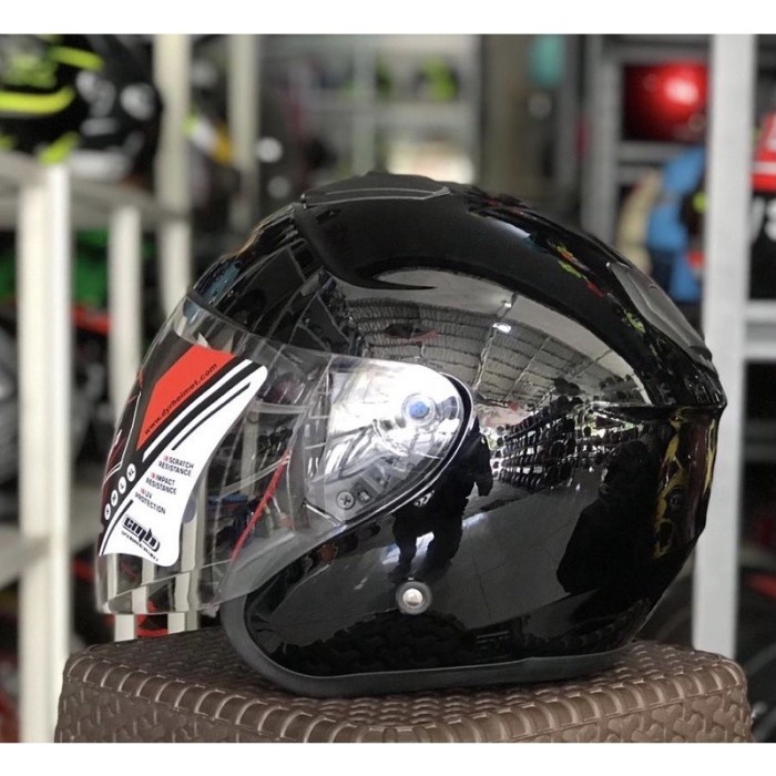 Jual Helm KYOTO Replika Merek DYR OSAKA - Hitam | Helm DYR Osaka ...