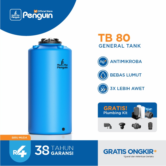 Jual Penguin TB-80 800 Liter Toren Tandon Tangki Air General Tank ...
