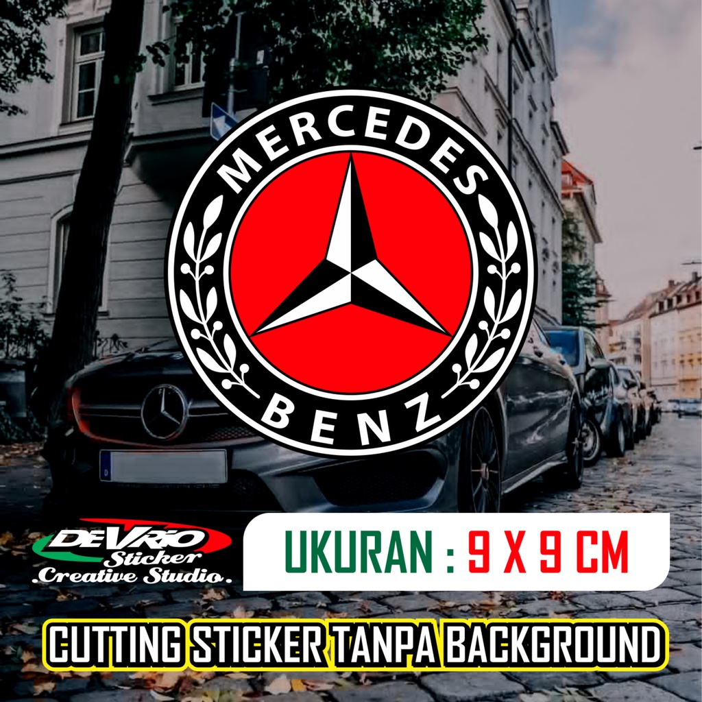 Jual Stiker Mobil Mercy Merci Mercedes Benz Cutting Sticker Custom ...