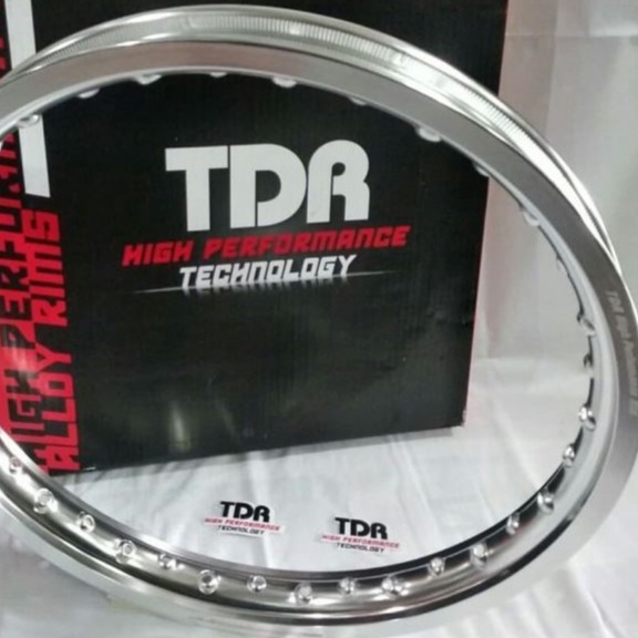 Jual TDR Velg Tdr Ring 17 140, 160, 185, 215 RING 17 WX Shape Silver ...