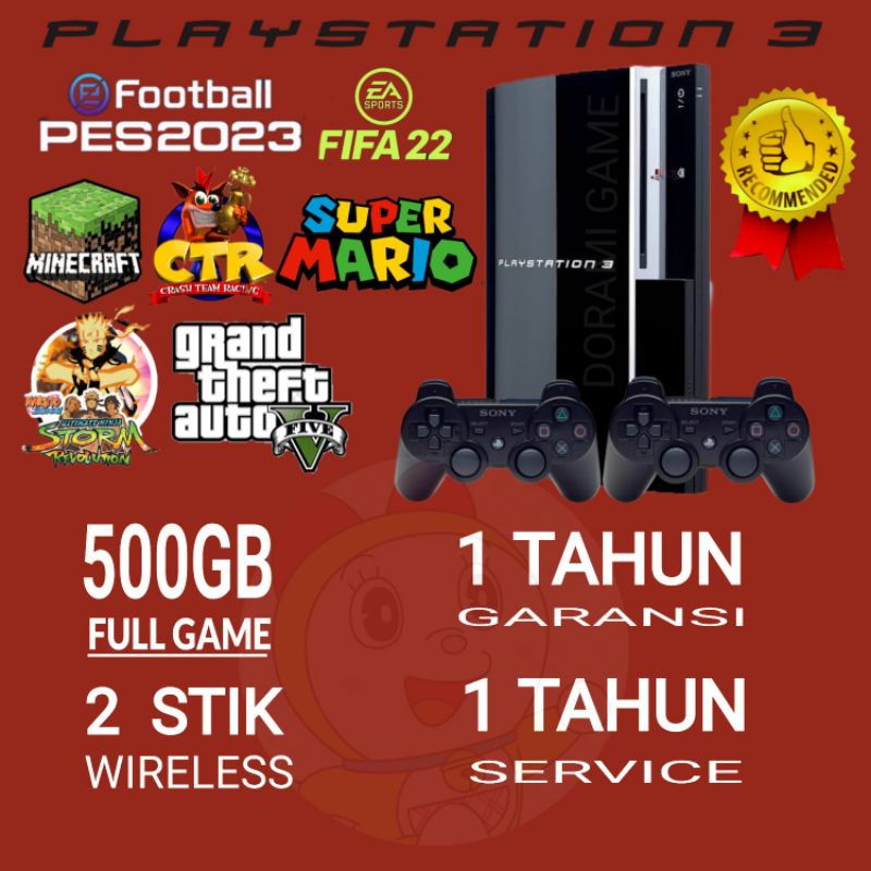 Jual PS3 FAT 500 GB CFW MULTIMAN FULL GAME, | Shopee Indonesia