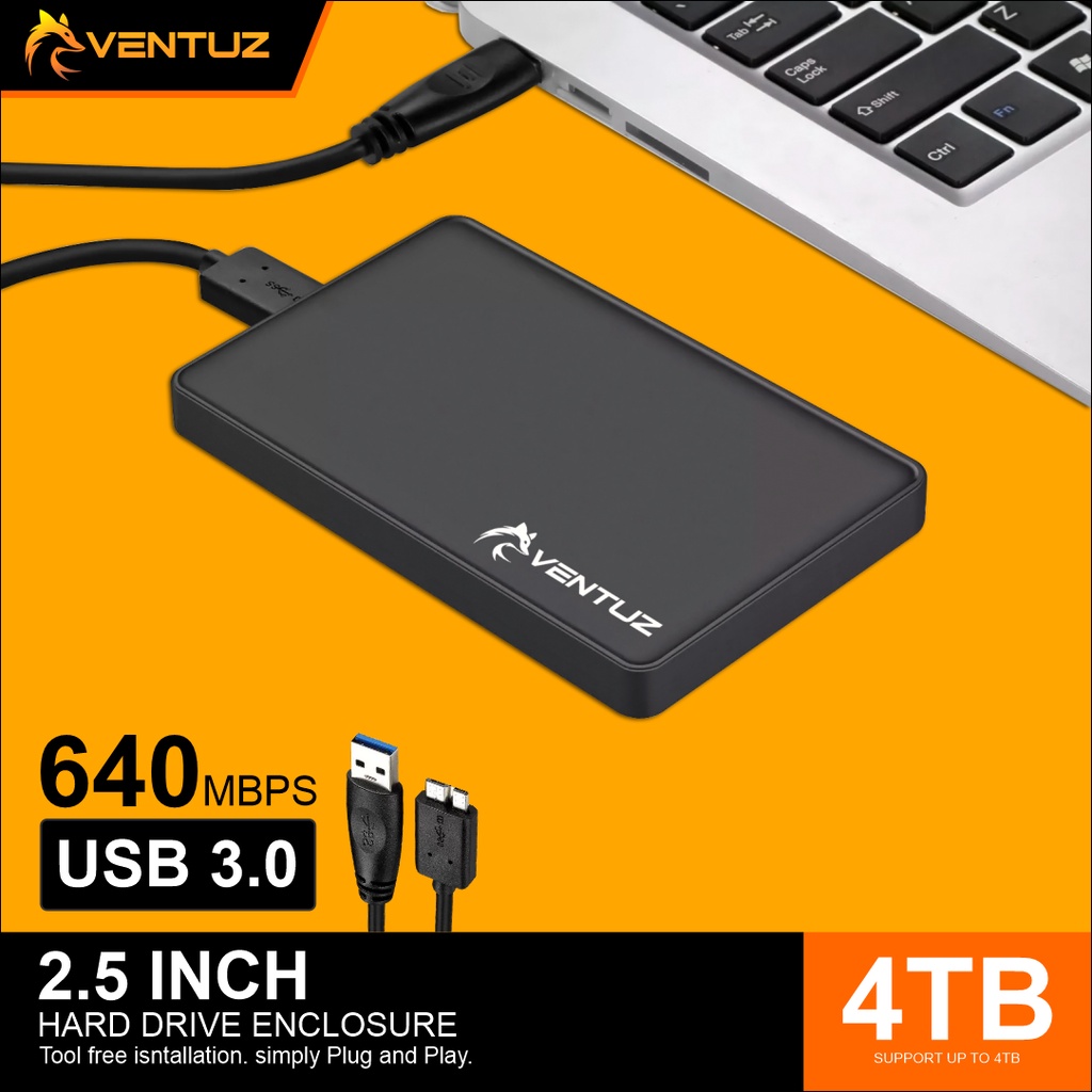 Jual VENTUZ – Hard Drive Enclosure 2.5 inch USB 3.0 | Shopee Indonesia