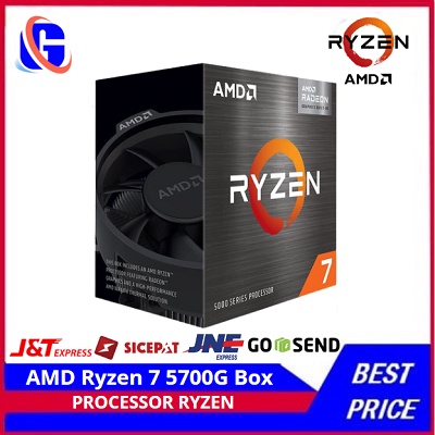 Jual AMD Ryzen 7 5700G Box Cezanne 7nm With Radeon Vega Graphics ...