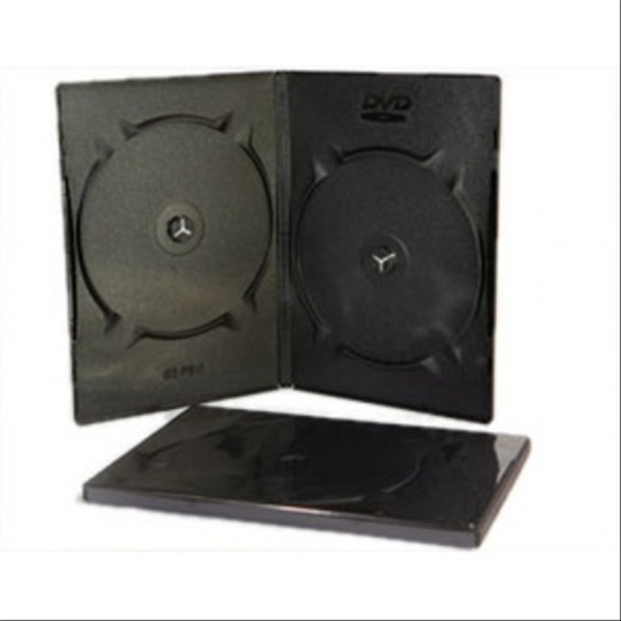 Jual DVD Case Gt Pro Double Box CD Hitam | Shopee Indonesia