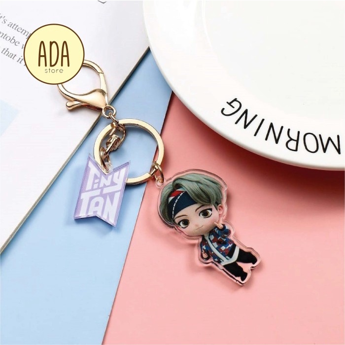 Jual WEVERSE BTS Keyring TinyTAN Cartoon / Gantungan Kunci TinyTan BTS High Quality - V BTS/ARMY ...