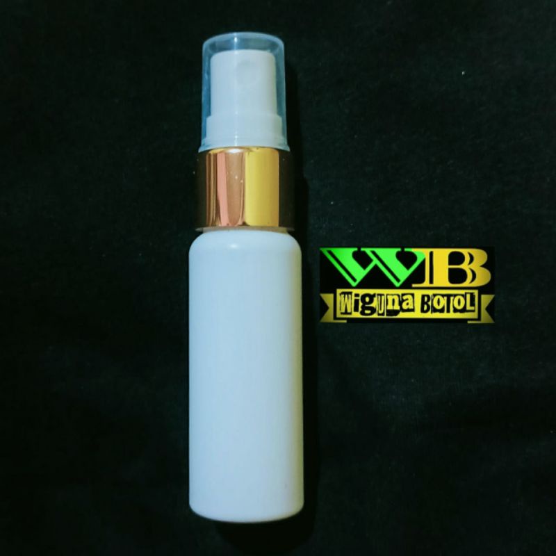 Jual Botol Spray 20ml Putih / Botol 20ml Putih Tutup Spray Ring ...