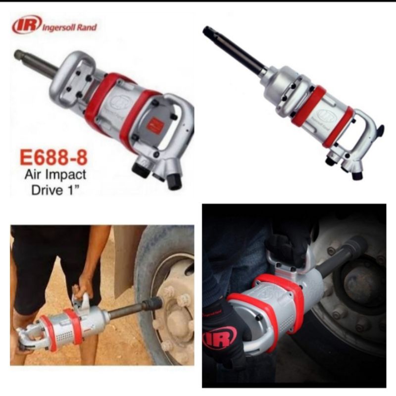 Jual Mesin Air Impact Wrench 1" Impact E688-8 INGERSOLL Rand Impact IR | Shopee Indonesia