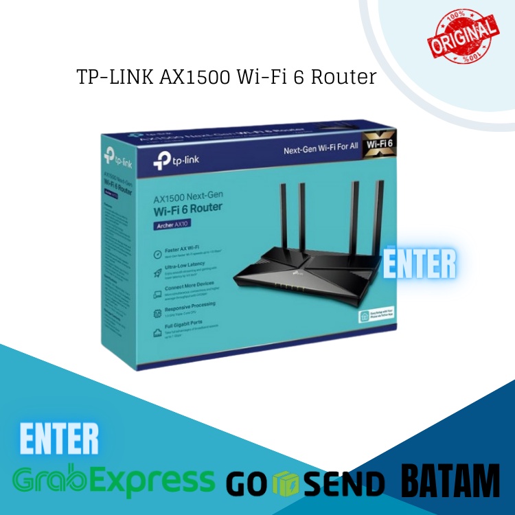 Jual TP-LINK AX1500 Wi-Fi 6 Router | Shopee Indonesia