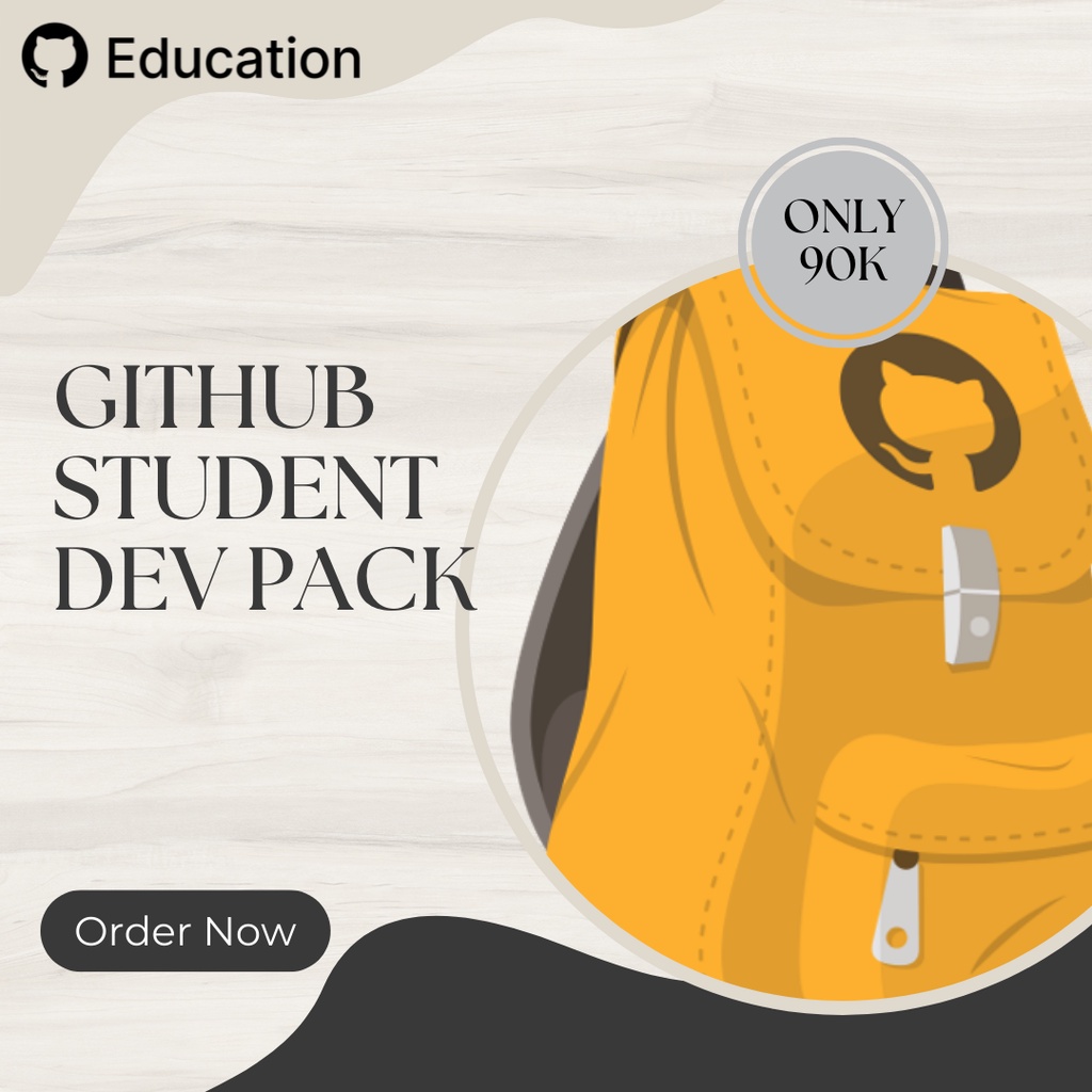Jual github student developer pack pro bergaransi | Shopee Indonesia