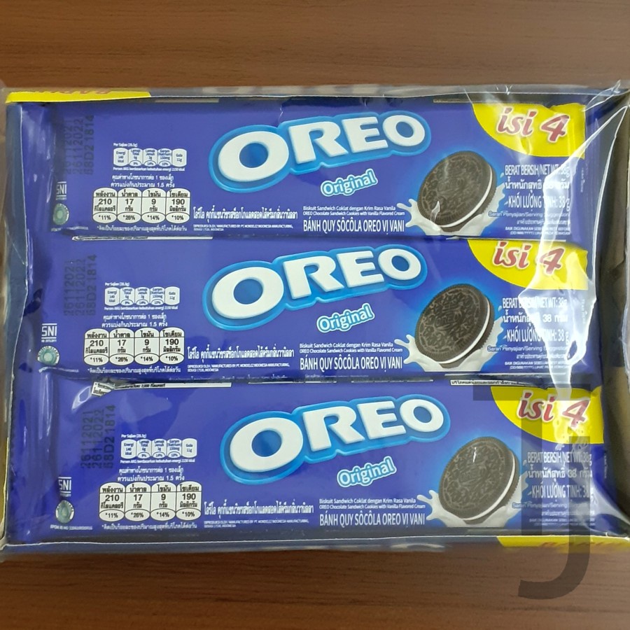 Jual Oreo 2000 isi 4 rasa Vanilla Original - PAK | Shopee Indonesia