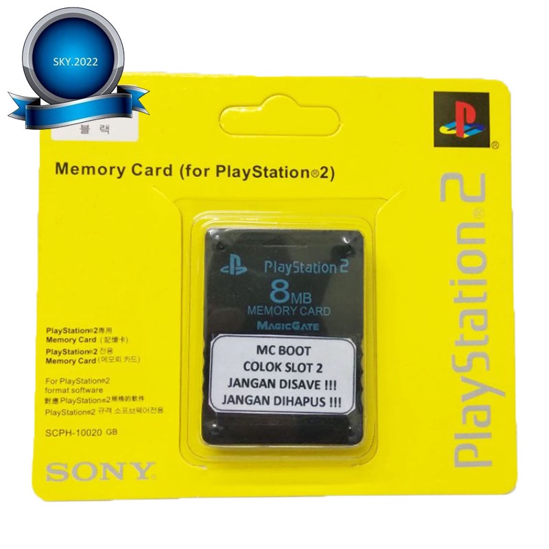 Jual Mc Boot for PS2 8MB Original | Shopee Indonesia
