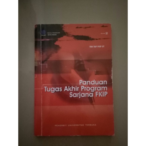 Jual Buku Panduan Tugas Akhir Program Sarjana FKIP THN 2020 | Shopee Indonesia