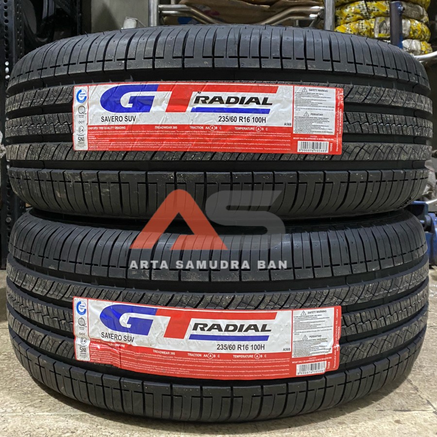 Jual Ban GT Radial Gajah Tunggal Savero SUV 235 / 60 R 16 R16 | Shopee Indonesia