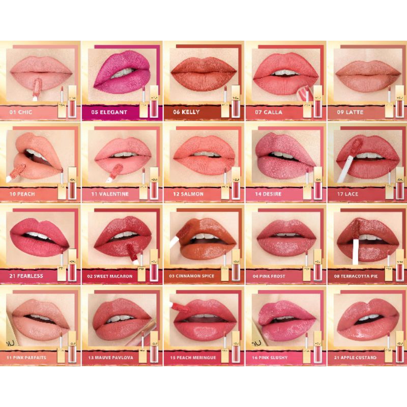 Jual Y.O.U Rouge Velvet Matte Lipcream YOU Rouge Satin Lipcream Y.O.U ...