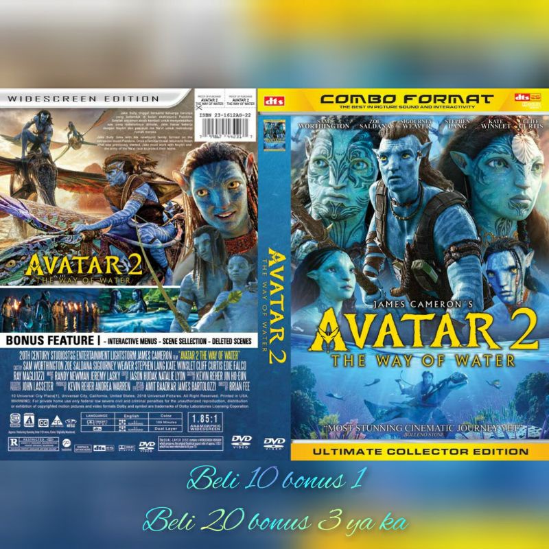 Jual Avatar The Way Of Water(Sam Worthington/2022) | Shopee Indonesia