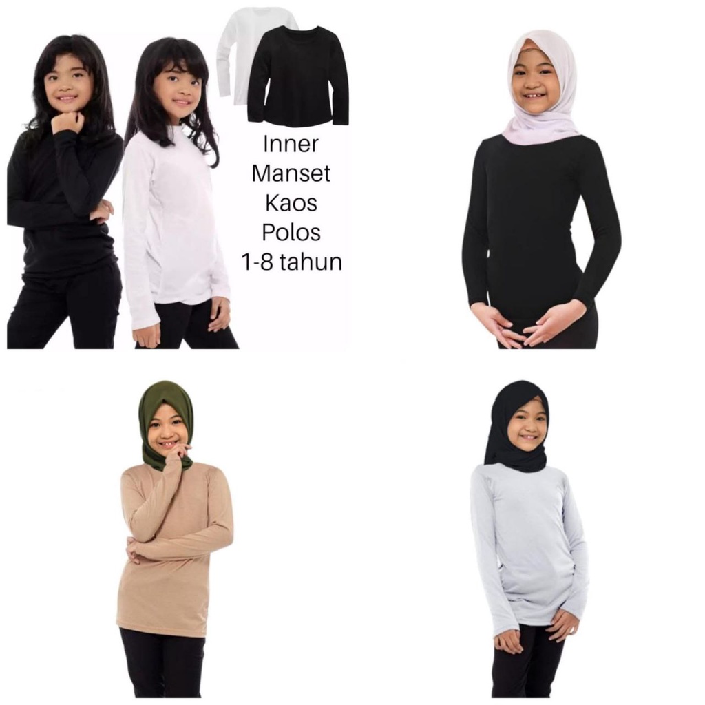 Jual MANSET ANAK POLOS | Shopee Indonesia