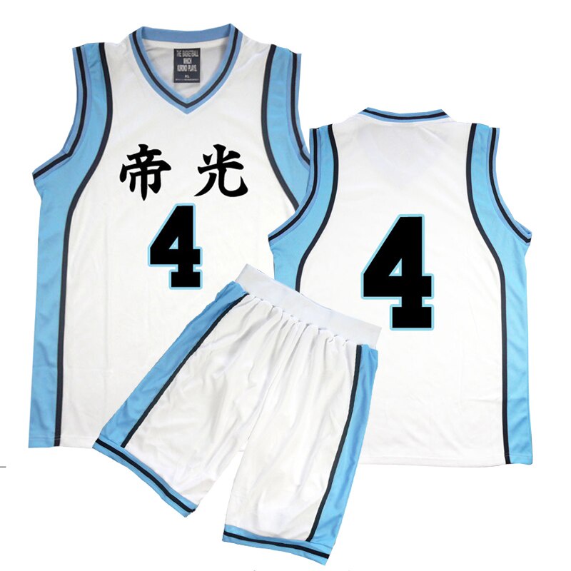 Jual Jersey Basket Setelan Anime Kuroko no Basket Seirin Rakuzan Touou ...