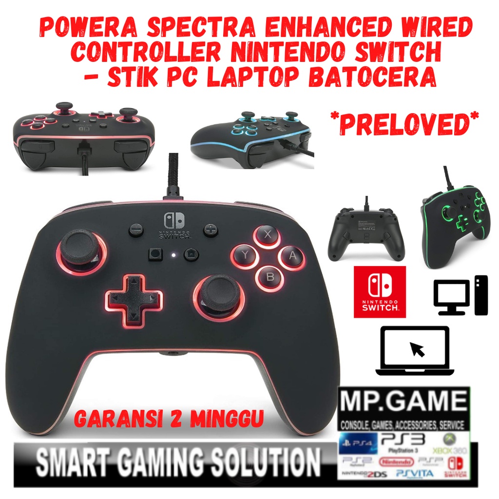 Jual Joystick PowerA Spectra Enhanced Wired Controller for Nintendo ...