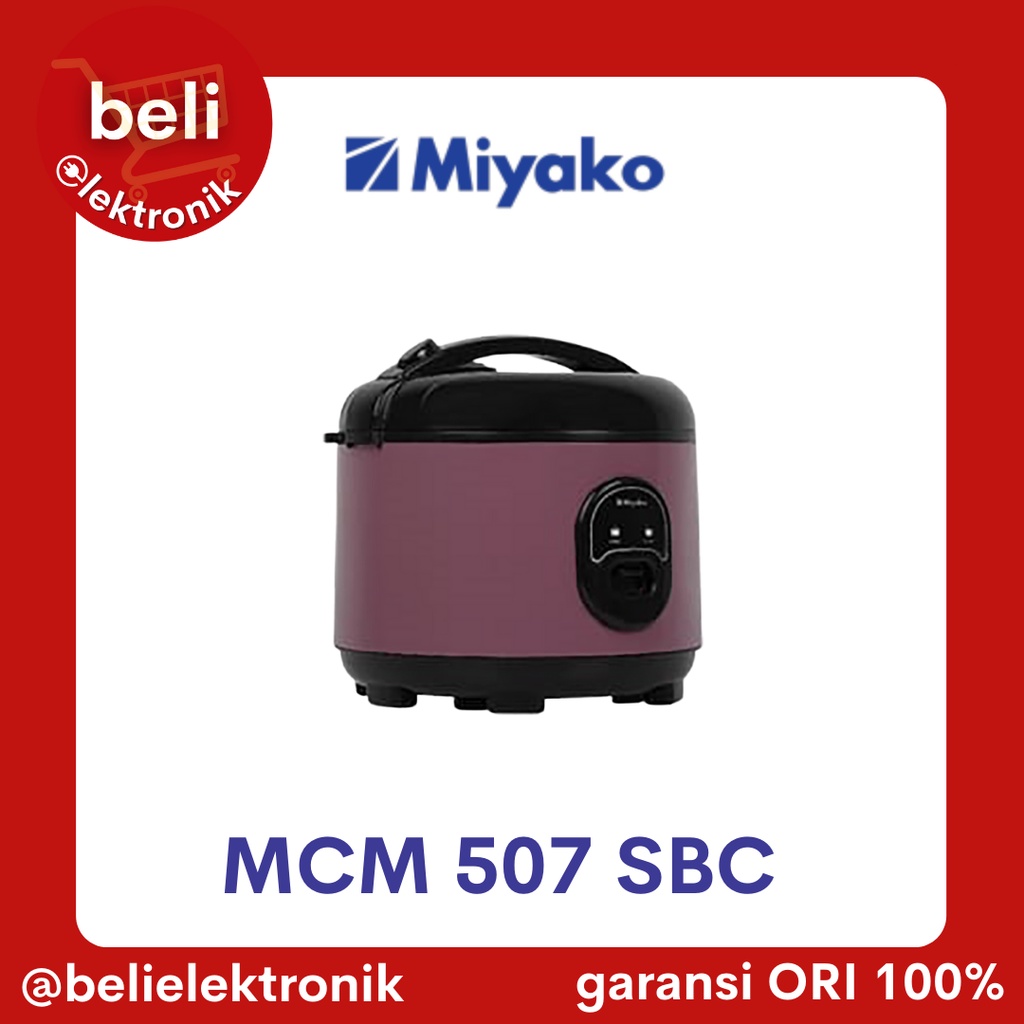 Jual MIYAKO Rice Cooker Magic Com Penanak Nasi 3 In 1 Anti Lengket MCM ...