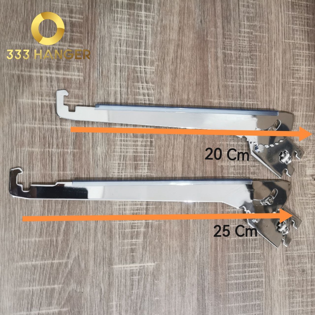 Jual Siku Kaca Stainless Miring Untuk Toko Sepatu Dipasang di Dinding ...