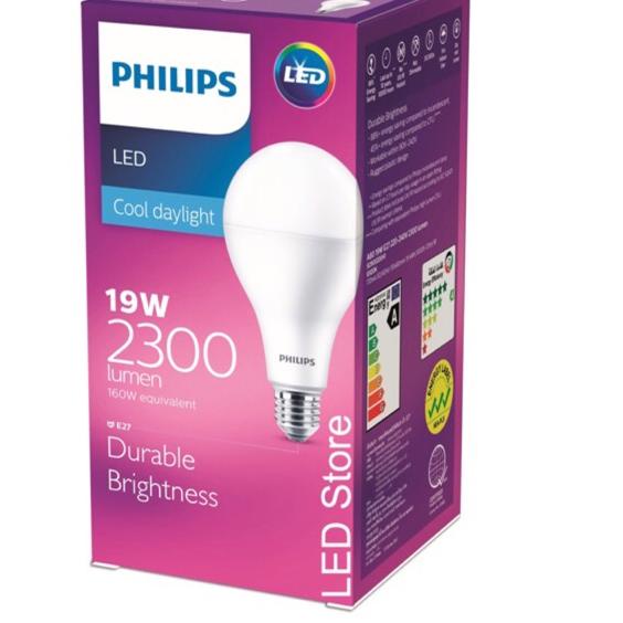 Jual ORIGINAL% Lampu Bohlam LED Philips 19 Watt 19W 19Watt 19 W (Nyala ...