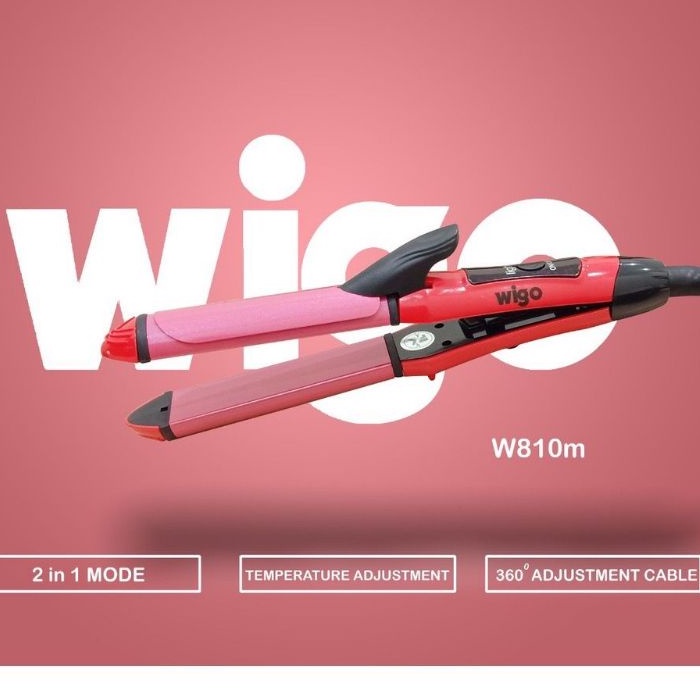 Jual Catok rambut Wigo mini 2 in 1 W810 Odais 2in1 2 in 1 curly ...