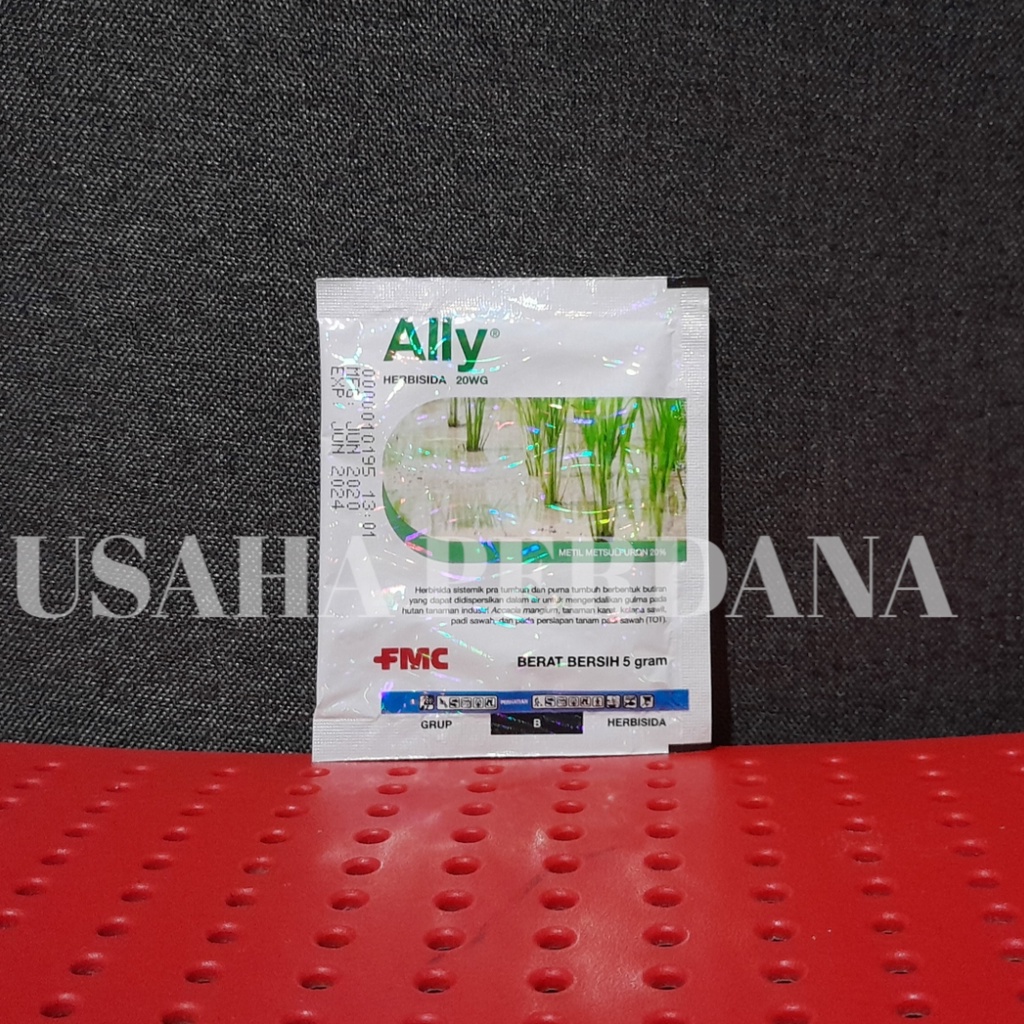 Jual Herbisida Ally 20 WG 5 Gram Obat Racun Pembasmi Gulma Rumput Teki Liar | Shopee Indonesia